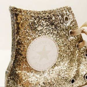 Converse | Shoes | Converse Chuck Taylor All Star Hi Glitter Sneaker ...